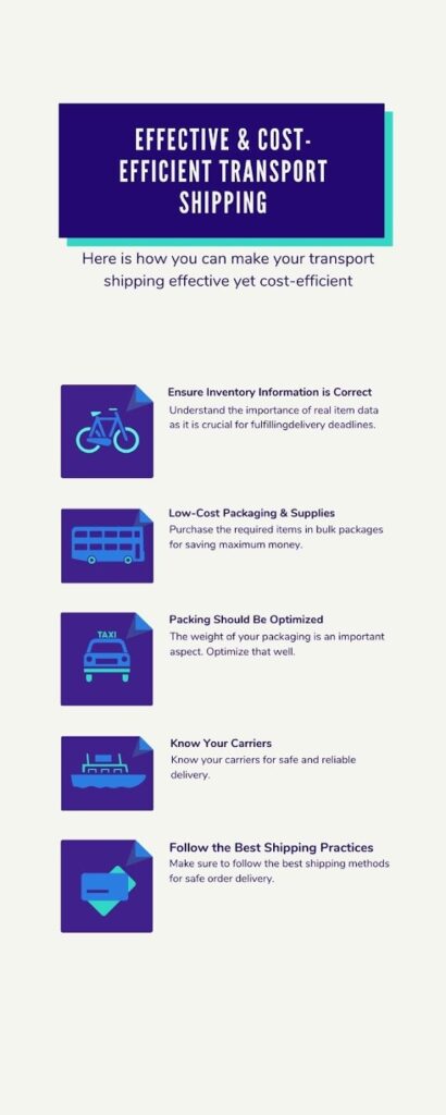 8 Ways to Make Sure Your Transport Shipping is Effective & Cost ...