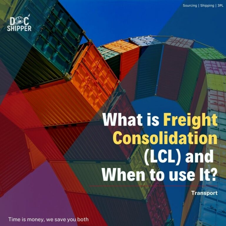 What is Freight Consolidation (LCL) and When to use It? - 🥇FNM Vietnam